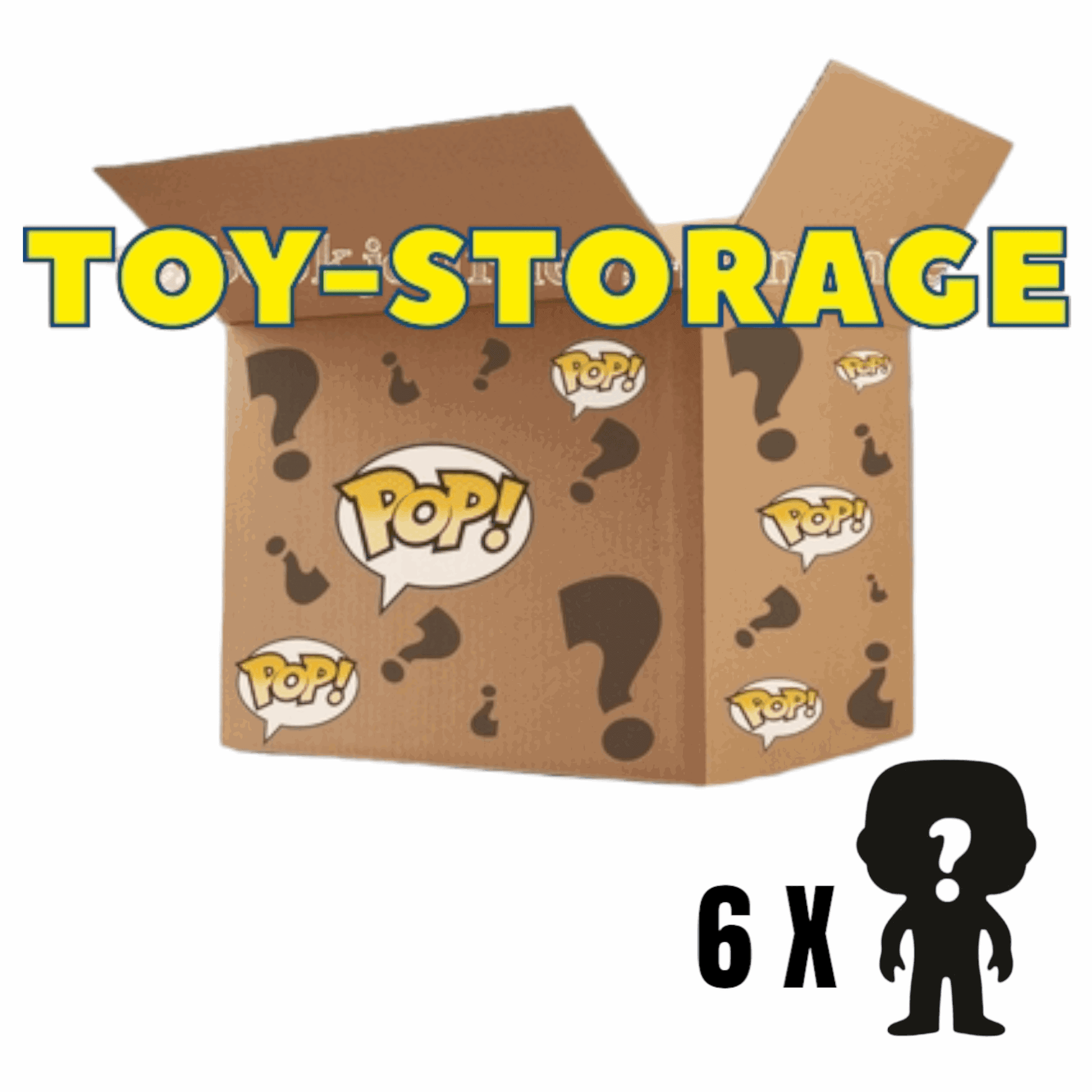 Funko Pop! Mystery BOX (6 Stück) - Toy-Storage